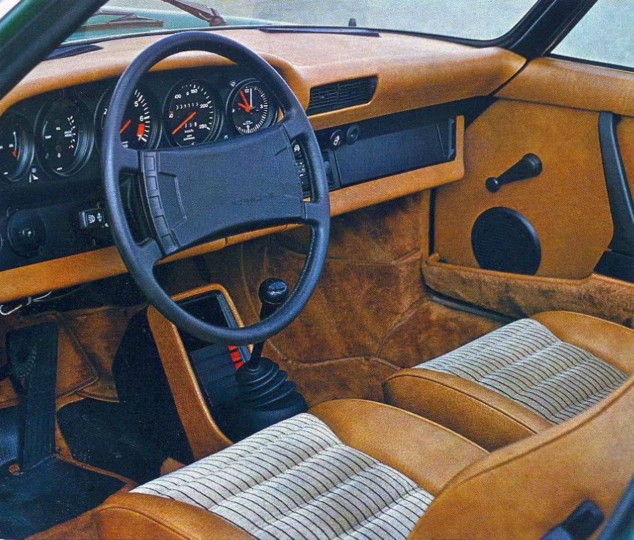 Porsche 911 SC Intérieur Avant - Echoretro