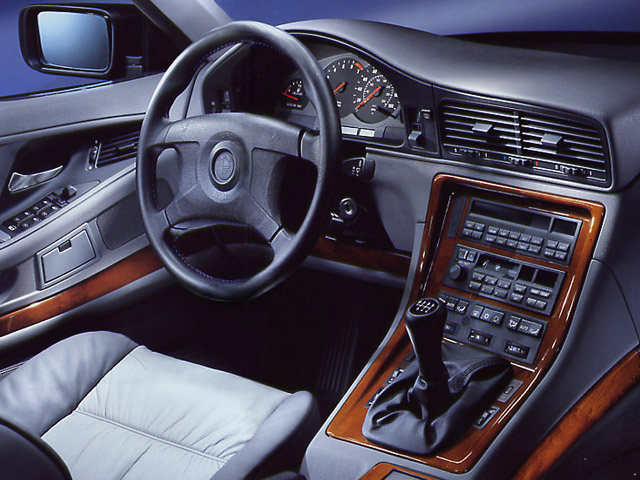 BMW 850 CSI Intérieur AV - Echoretro
